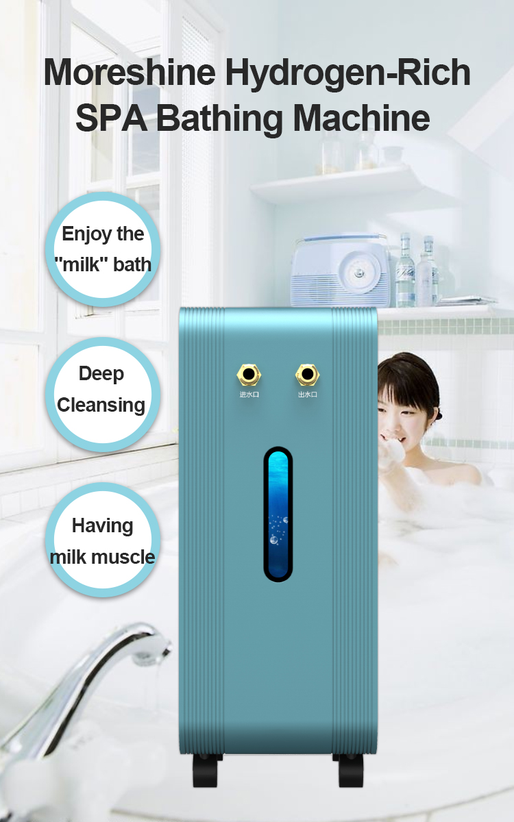 Hydrogen Water Machine 4700ml/min Hydrogen Bath Spa Generator, 99.99% ...